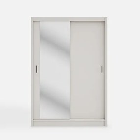 Šatní skříň se zrcadlem NESS 150 cm kašmír