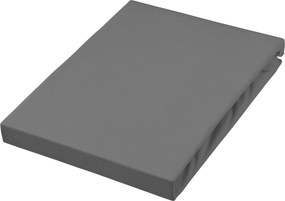 XXXLutz ELASTICKÉ PROSTĚRADLO, žerzej, šedá, 160/220 cm Dieter Knoll - Prostěradla - 004996001604