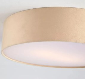 Searchlight 23298-2CP Stropní sametový lustr VELVET CHAMPAGNE, průměr 38cm