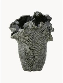 Ručně vyrobená kameninová váza Safiya, V 30 cm