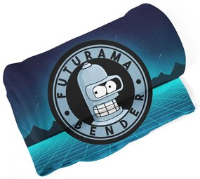 Sablio Deka Futurama Bender Čtvrtá dimenze - 150x120 cm