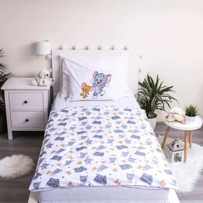 Jerry fabrics Disney povlečení do postýlky Tom &amp; Jerry 050 baby 100x135 + 40x60 cm