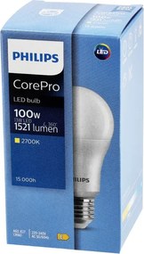 SADA 6x LED žárovka E27 PHILIPS 13W = 100W 1521lm Barva 2700k Premium A60