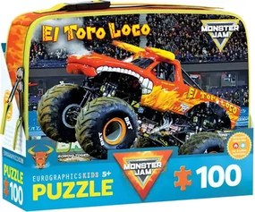 EUROGRAPHICS Puzzle El Toro Loco Monster Jam ve svačinovém boxu / 100
