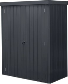 Zahradní domek BestBerg ZS-25A  / 1,1 m² / 81 × 140 × 180 cm / antracit