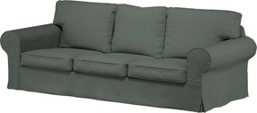 Potah na pohovku IKEA  Ektorp 3-místná, nerozkládací barva zelená látka pletený vzor