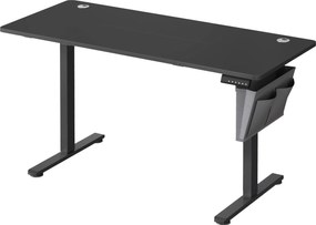 Elektricky nastavitelný psací stůl Vasagle Foral 140 cm černý