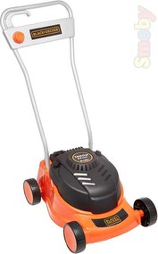 SMOBY Black and Decker sekačka zahradní dětská 35x56x23cm černooranžová plast sb360159