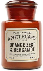 Paddywax – Apothecary vonná svíčka Orange Zest & Bergamot (Pomeranč a bergamot), 226 g