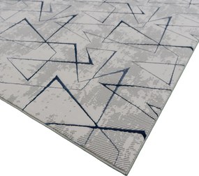 BE Koberec Esprit 3608 NAVY - tmavě modrý obdélníkový Rozměr: 60x100 cm