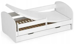 Dětská postel SMILE 180x90 cm - bílá