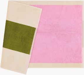 Koupelnová předložka z organické bavlny Combed
