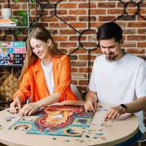 Trefl - Puzzle - Premium Plus Magic Collection: Kočkománie / 1000 dílk