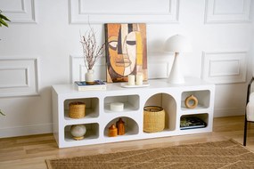 Kalune design Konzolový stolek LORIN bílý