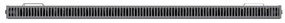 Mexen CF11, panelový radiátor 600 x 1600 mm, boční připojení, 1253 W, antracitová, W411F-060-160-66