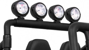 Ramiz Terénní bugina Strong pro děti bílá + pohon 4x4 + dálkové ovládání + nosič zavazadel + rádio MP3 + LED