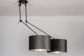 Závěsné svítidlo nad stůl Riteliotte Black Duo