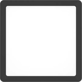 Eglo 901374-LED RGBW Stm. kou. st. sv. FUEVA-Z LED/10,5W/230V 22x22cm IP44 černá