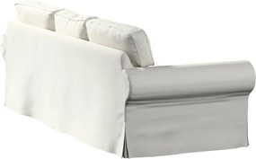 Potah na pohovku IKEA  Ektorp 3-místná, nerozkládací barva šedá látka pletený vzor