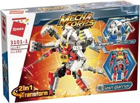 Qman MechaCorps 3101-1 Flash Warrior 2v1 / Stavebnice / 182 dílků / od