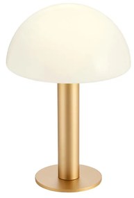 Redo 01-2478 stolní lampa Lumien saténově zlatá, G9, 27cm