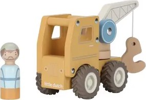 Little Dutch Autojeřáb dřevěný / od 18 měsíců