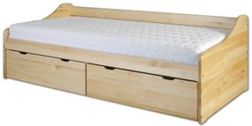 dětská dřevěná jednolůžková postel z masivního dřeva LK130