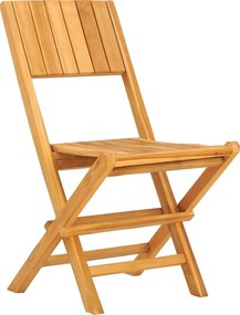 vidaXL Skládací zahradní židle 2 ks 47x61x90 cm masivní teakové dřevo [362759]