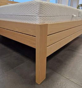 Ekointerier Havaj 96 postel - buk průběžný 180 x 200 cm - výprodej z expozice Moření: přírodní lak, Rozměr: 180 x 200 cm