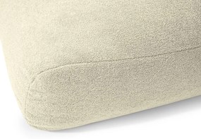 Světle šedý sedací vak z textilie bouclé Sofa Snug – SLOWDOWN