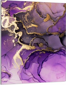 Skleněná Krájecí Deska 40x52 Fialové Tvrzené Sklo