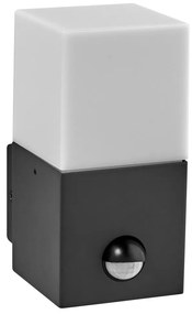 Ledvance | Ledvance - Venkovní nástěnné svítidlo se senzorem FIGO SQUARE 1xE27/20W/230V | P227450