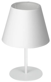 Luminex | Stolní lampa ARDEN 1xE27/60W/230V pr. 20 cm bílá | LU3438