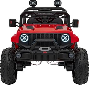 Elektrické autíčko OFF ROAD Speed ​​červené