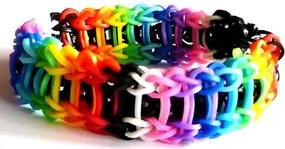 PLAYBOX Gumičky Fancy Loops / 1000 ks / na pletení náramků