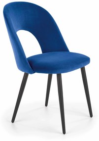 Jídelní židle Kewu (tmavě modrá). 1049125