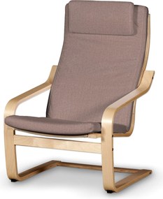 Sedák na křeslo IKEA Poäng II barva růžová látka pletený vzor
