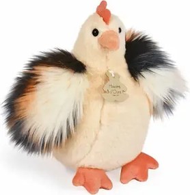 Doudou Histoire d´Ours Plyšová slepička béžová 20 cm / od 0 let