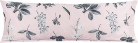 Bellatex POVLAK na relaxační polštář Šedá,Růžová rozměr 50x145 cm