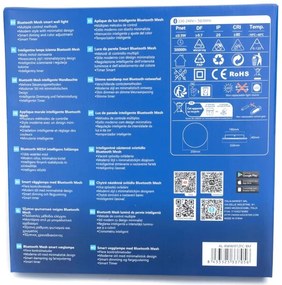 Aigostar - LED RGBW Stmívatelné nás. svítidlo MESH Smart LED/12W/230V + DO černá