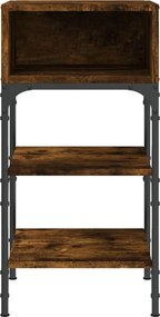 vidaXL Noční stolky 2 ks 35 x 34,5 x 70 cm kompozitní dřevo [825888] Barva: Černá