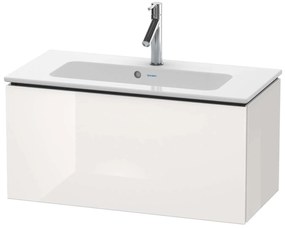 Duravit L-Cube - Umyvadlová skříňka Compact, 40x82x39 cm, 1 zásuvka, lesklá bílá LC615702222