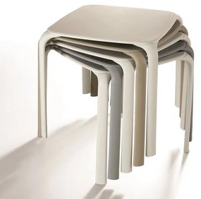 INFINITI - Plastový stolek DROP hranatý
