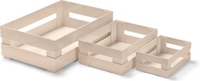 Tchibo - Úložné boxy - barva: béžová