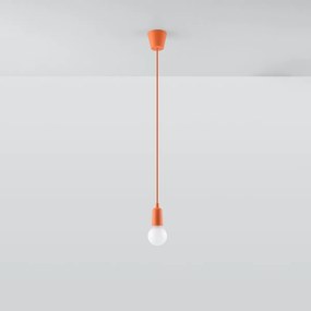 Sollux Lighting Závěsné svítidlo DIEGO 1 oranžové