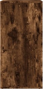 Příborníky 2 ks kouřový dub 60 x 39 x 80 cm kompozitní dřevo 3276627