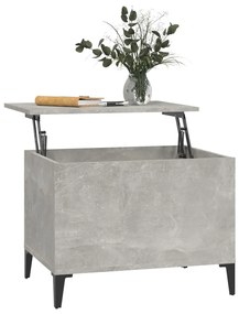 Konferenční stolek betonově šedý 60x44,5x45 cm kompozitní dřevo - Default Title
