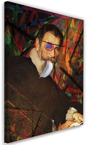 Gario Obraz na plátně Poškrábaný portrét - Jose Luis Guerrero Rozměry: 40 x 60 cm