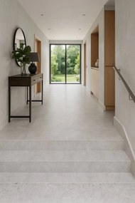 Lentex, PVC podlaha - lino Traffic 50 644-03 Prato, na míru, šíře 2m,4m, šedá, bez podkladu, chodba / předsíň