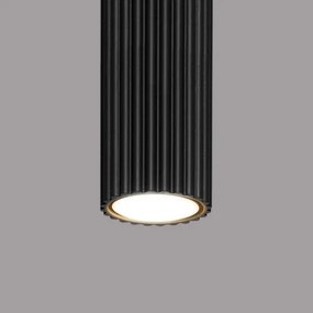 Stropní svítidlo SOLLUX KARBON 20 černá GU10 1x10W bez žárovky SL.1569